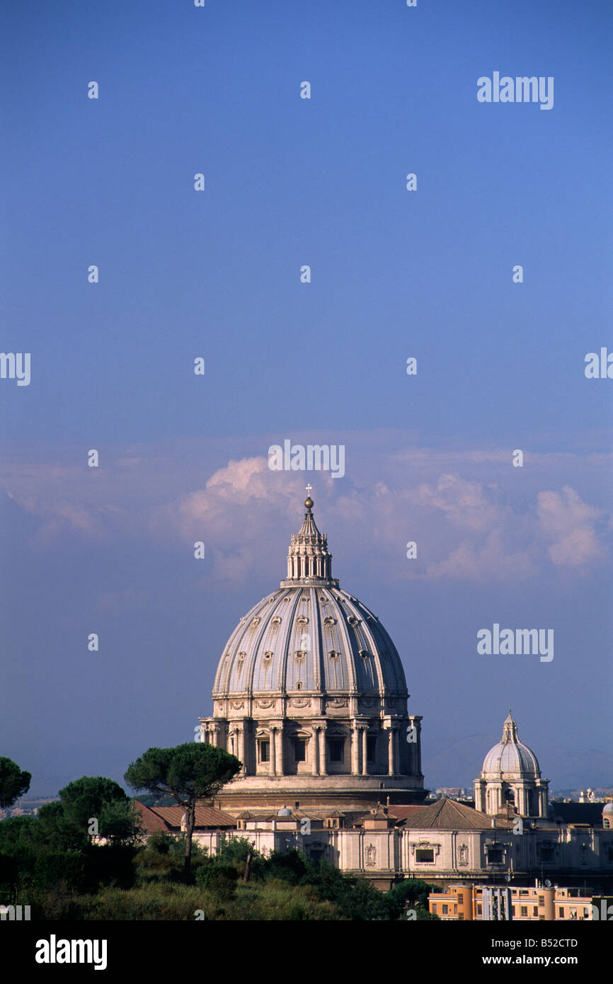 St peter basilica dome hi-res stock photography and images - Alamy