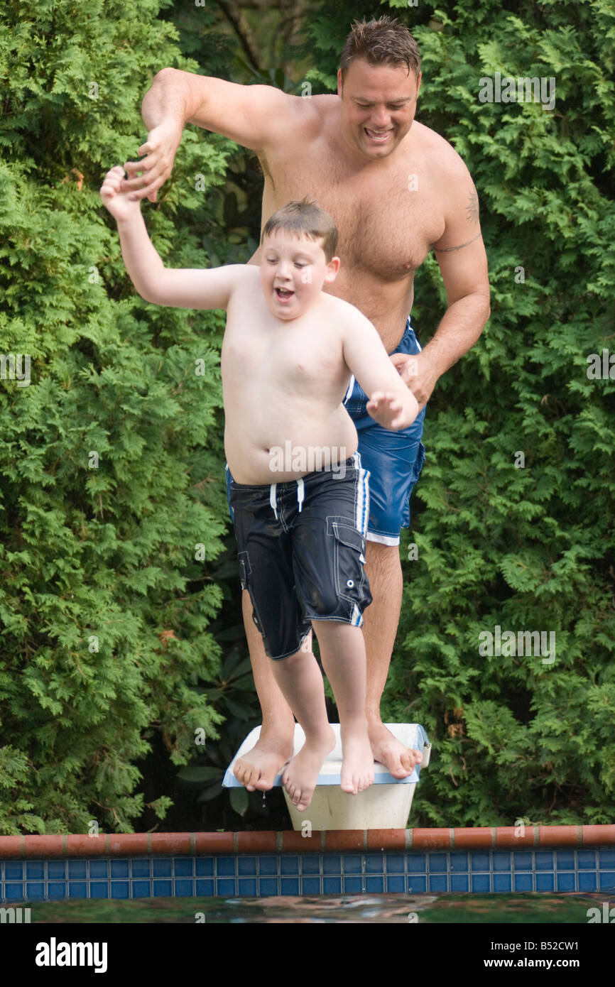 Child dive board hi-res stock photography and images - Alamy