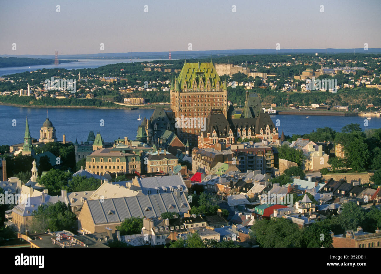 Old quebec aerial hi-res stock photography and images - Alamy