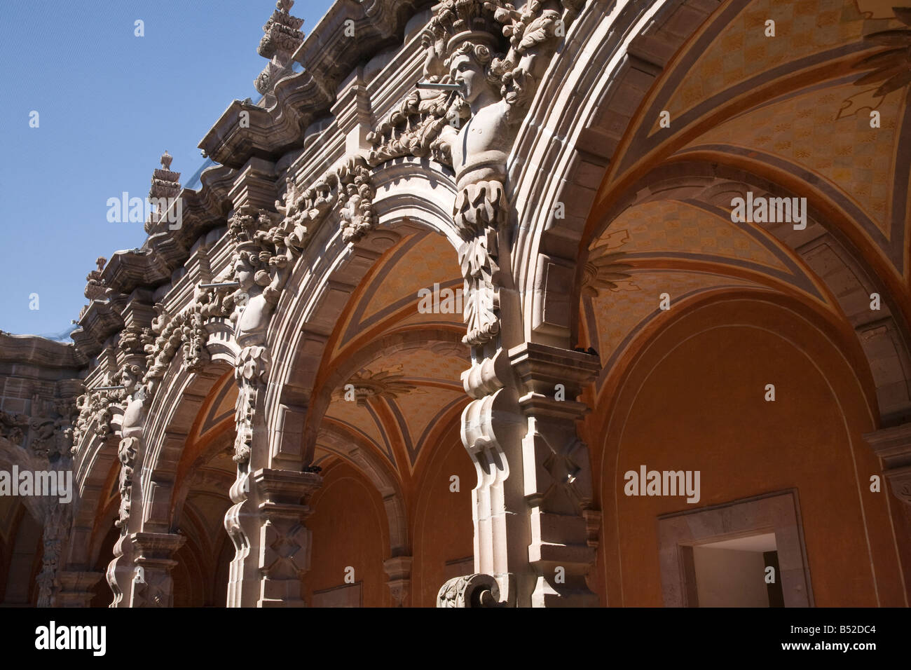 Arches Sculptures Temple and Convent of Saint Agustin Art Museum ...