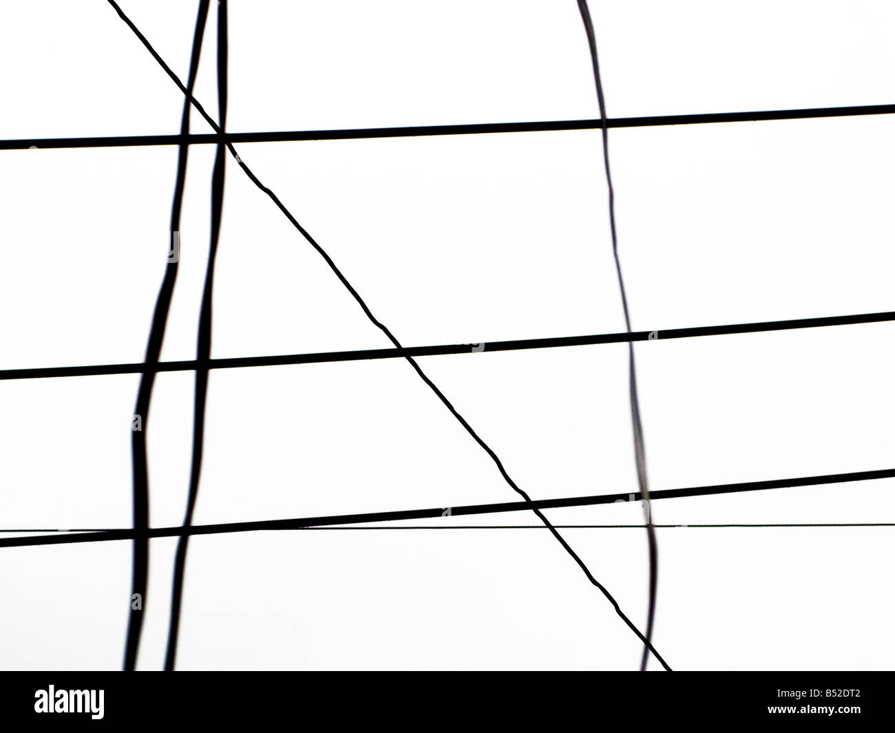 Abstract electric cables hi-res stock photography and images - Alamy