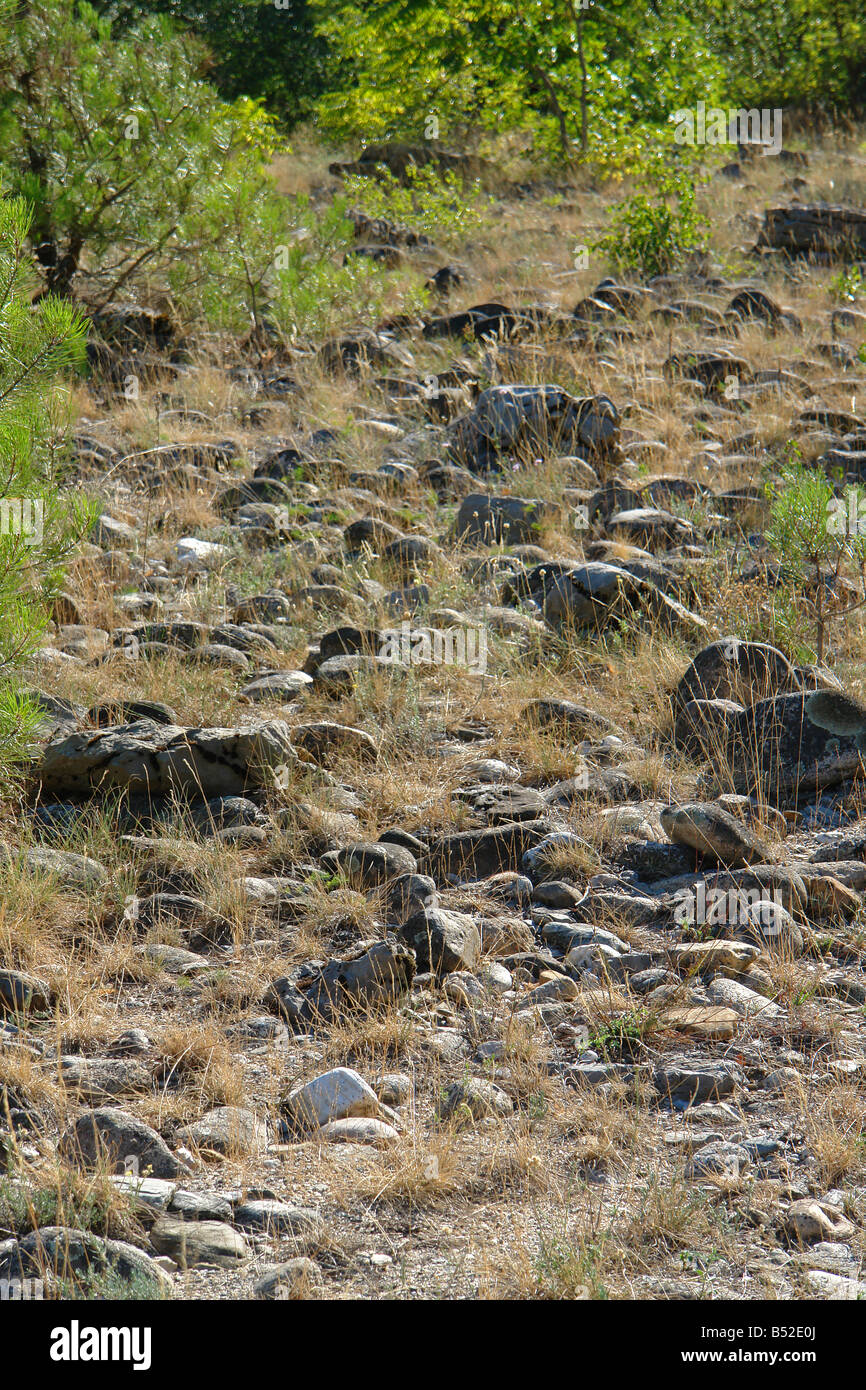 A rocky road Stock Photo - Alamy