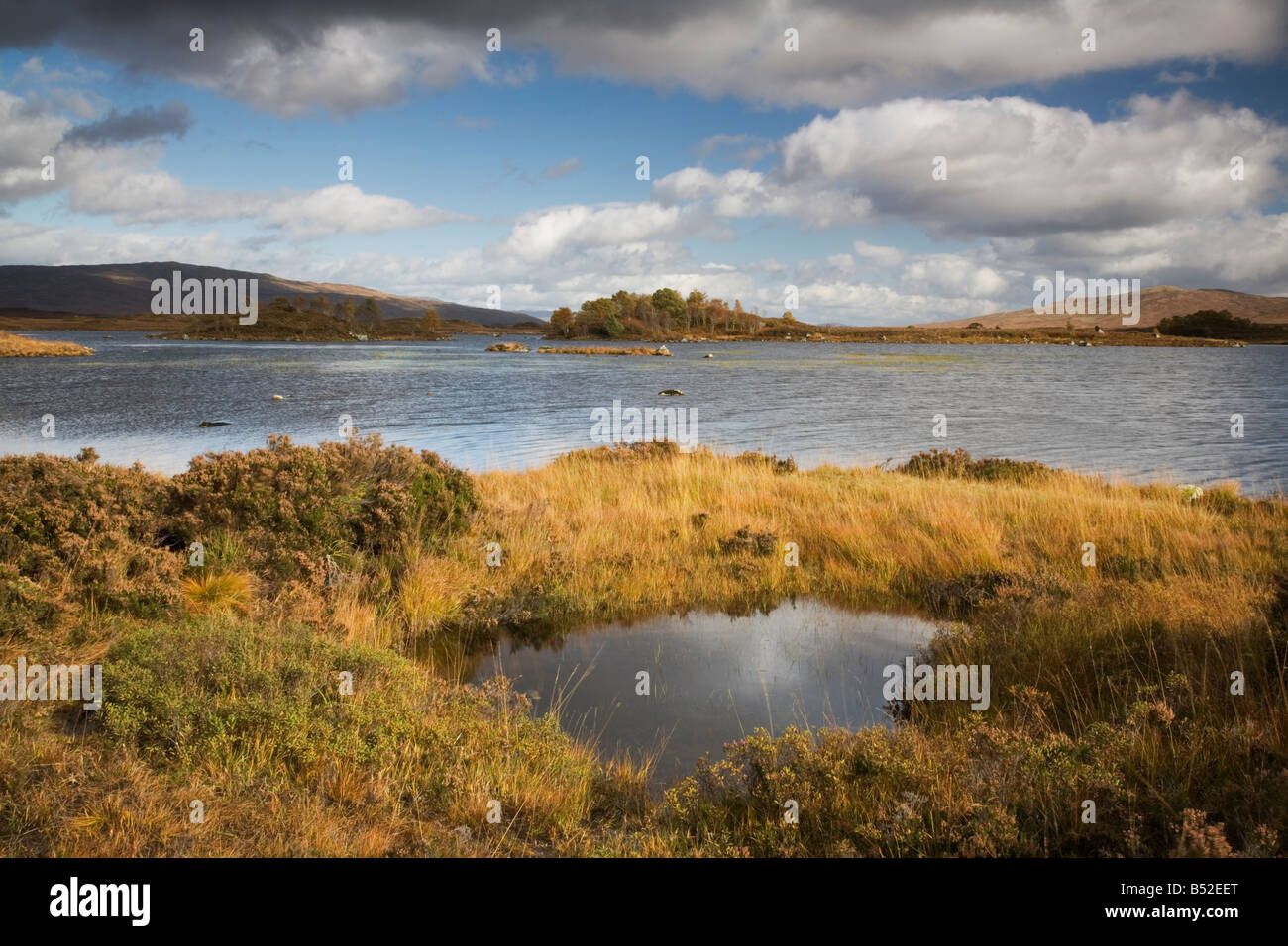 View across rannoch moor hi-res stock photography and images - Alamy