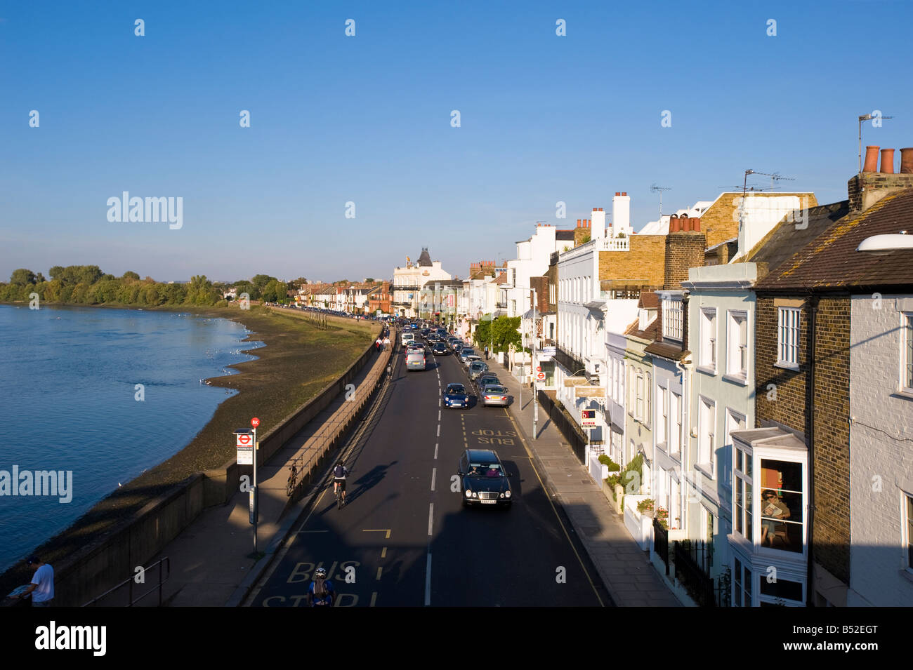 Barnes riverside SW13 Thames River London United Kingdom Stock Photo ...