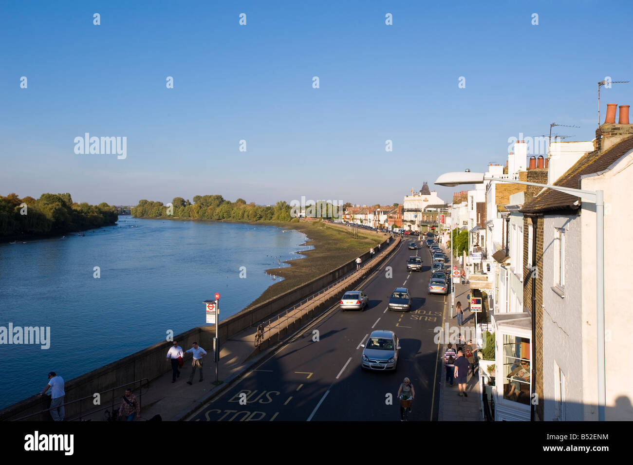 Barnes riverside SW13 Thames River London United Kingdom Stock Photo ...