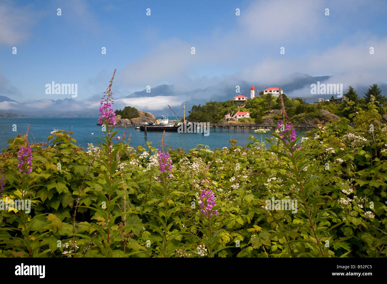 Friendly Cove Nootka Vancouver Island British Columbia Canada Stock ...
