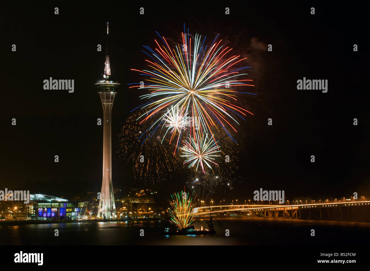 The 20th Macau International Fireworks Display Contest Stock Photo - Alamy