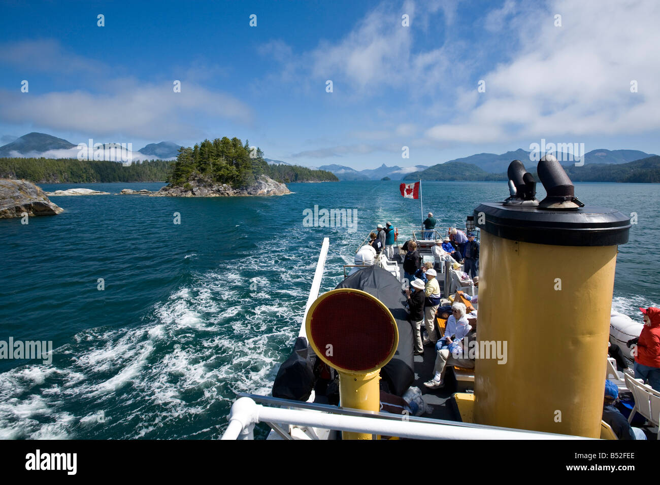 Uchuck cruise Nootka Vancouver Island British Columbia Canada Stock ...