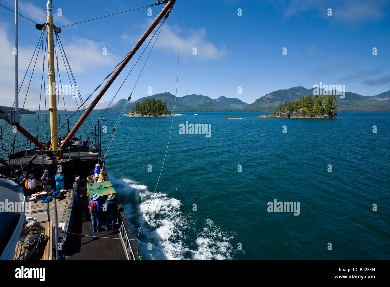 Uchuck cruise Nootka Vancouver Island British Columbia Canada Stock ...