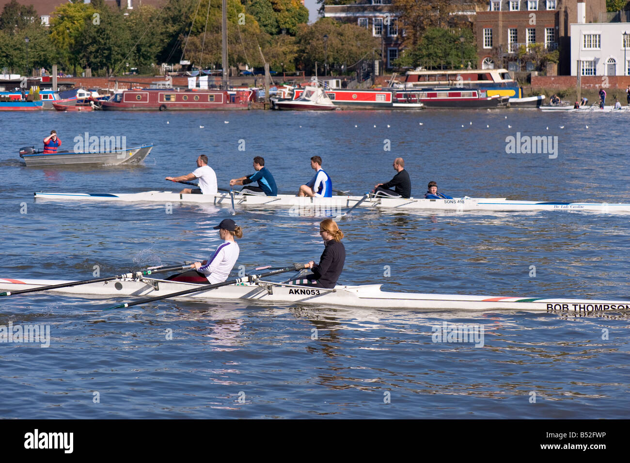 Rowing practice hi-res stock photography and images - Alamy