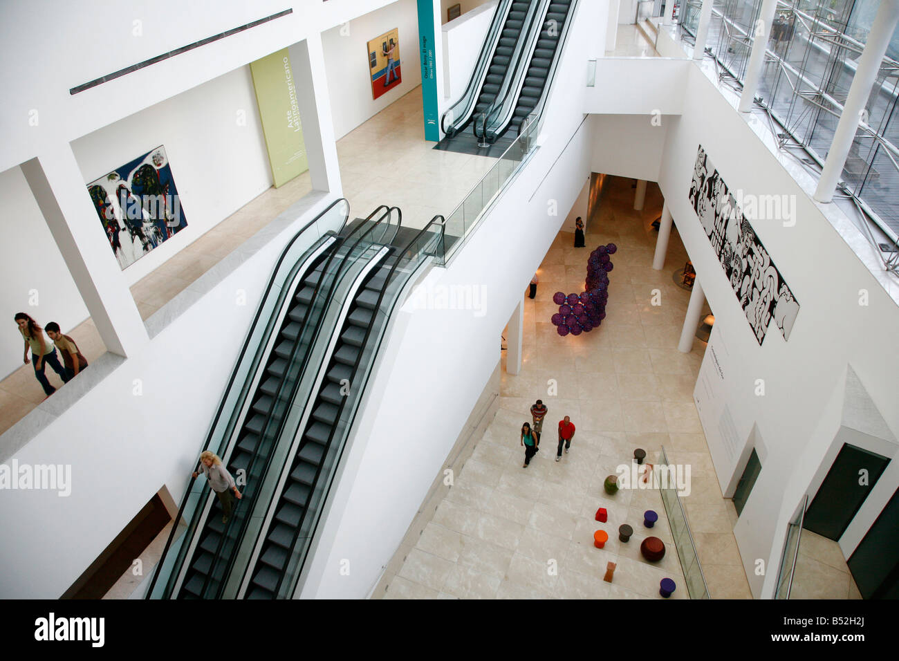 March 2008 - MALBA museum of modern arts Buenos Aires Argentina Stock ...