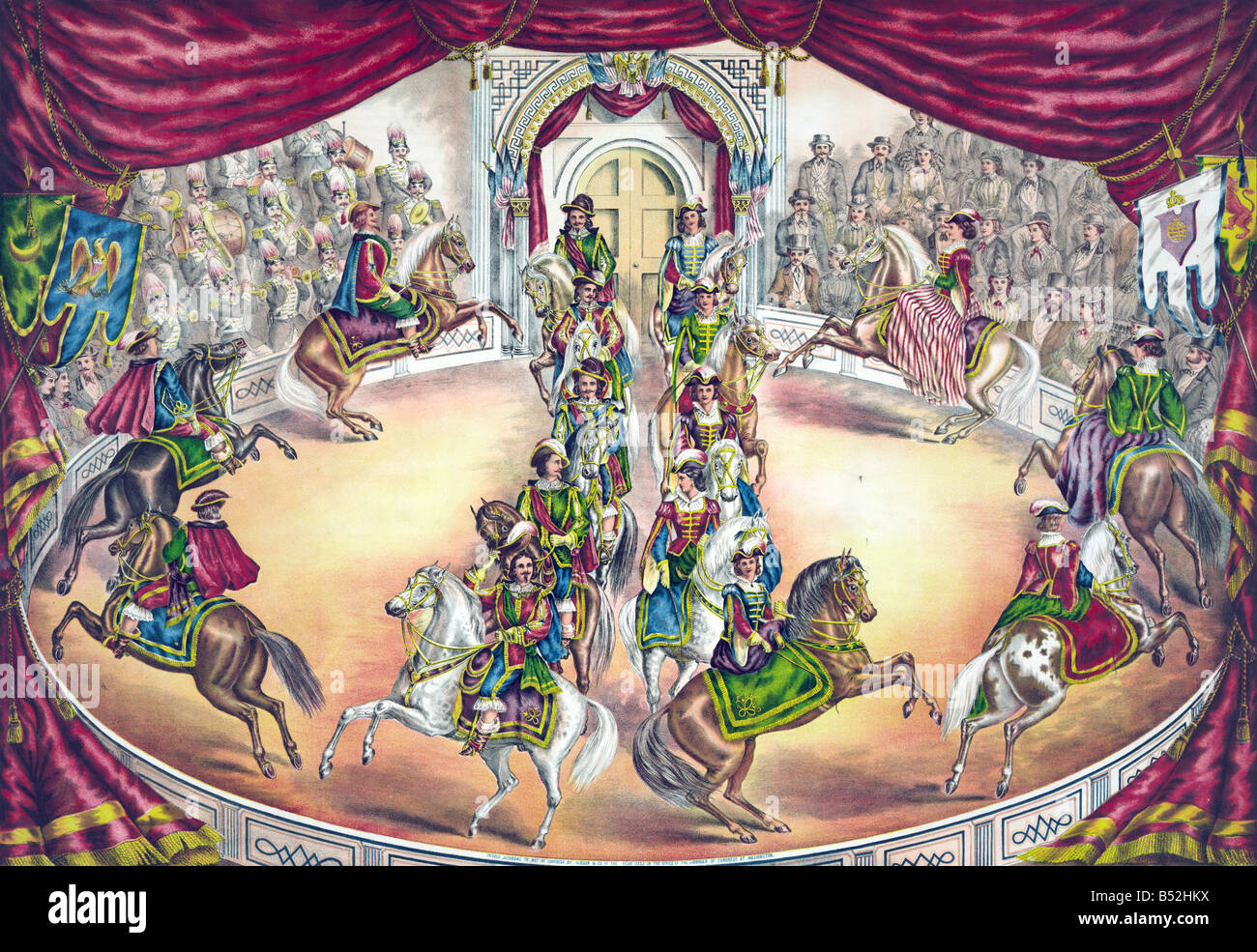 Circus Opening Ceremony Stock Photo - Alamy