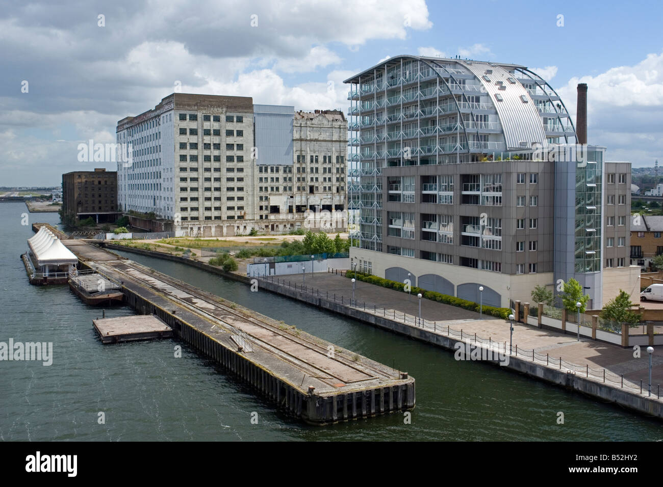 Millennium mills, london hi-res stock photography and images - Alamy