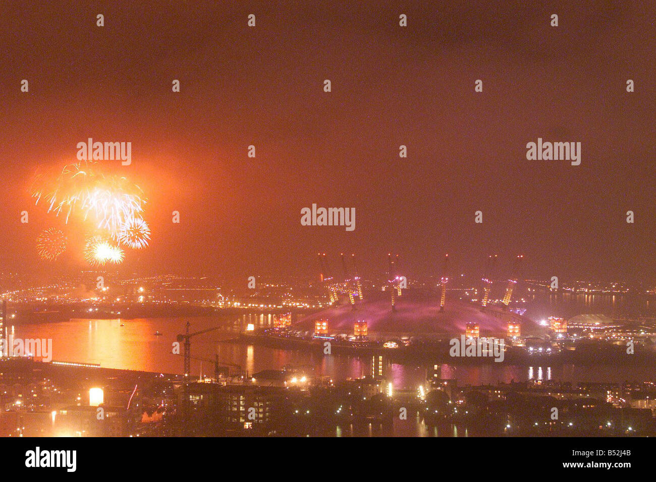 Millennium Celebrations Fireworks Millennium Dome Jan 2000 Fireworks ...