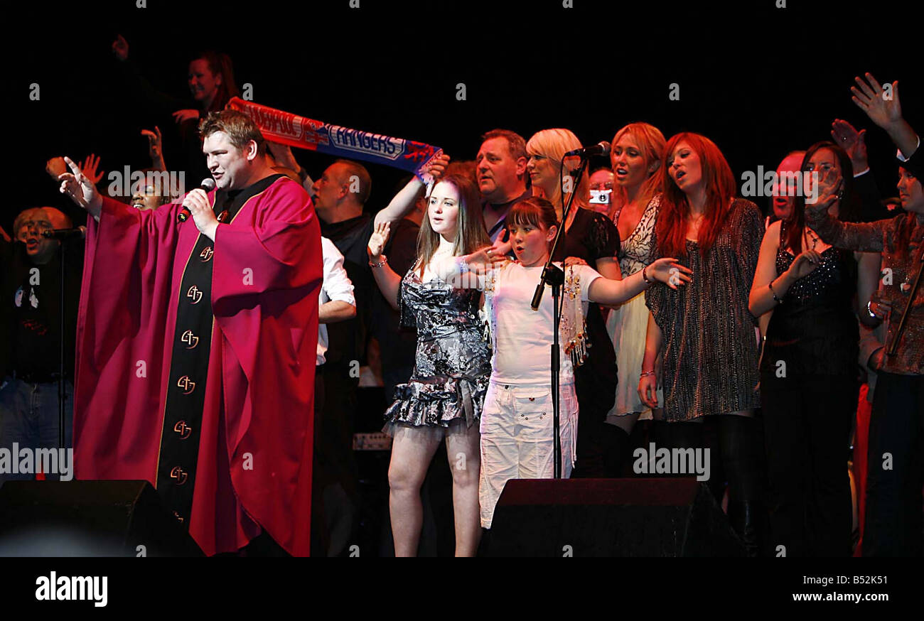 Finale at end of Michael Shields benefit night December 2006 Stock ...