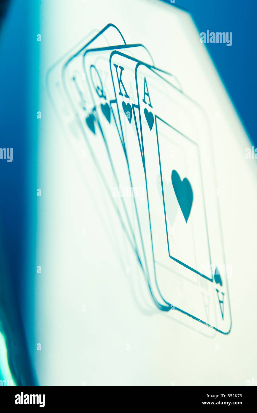 Playing cards king queen jack hi-res stock photography and images - Alamy