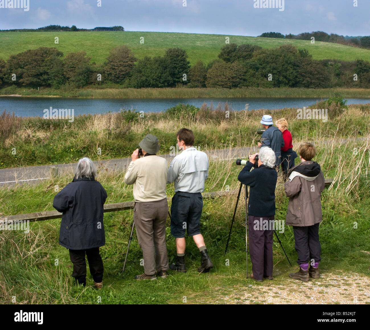 Group of bird watchers hi-res stock photography and images - Alamy