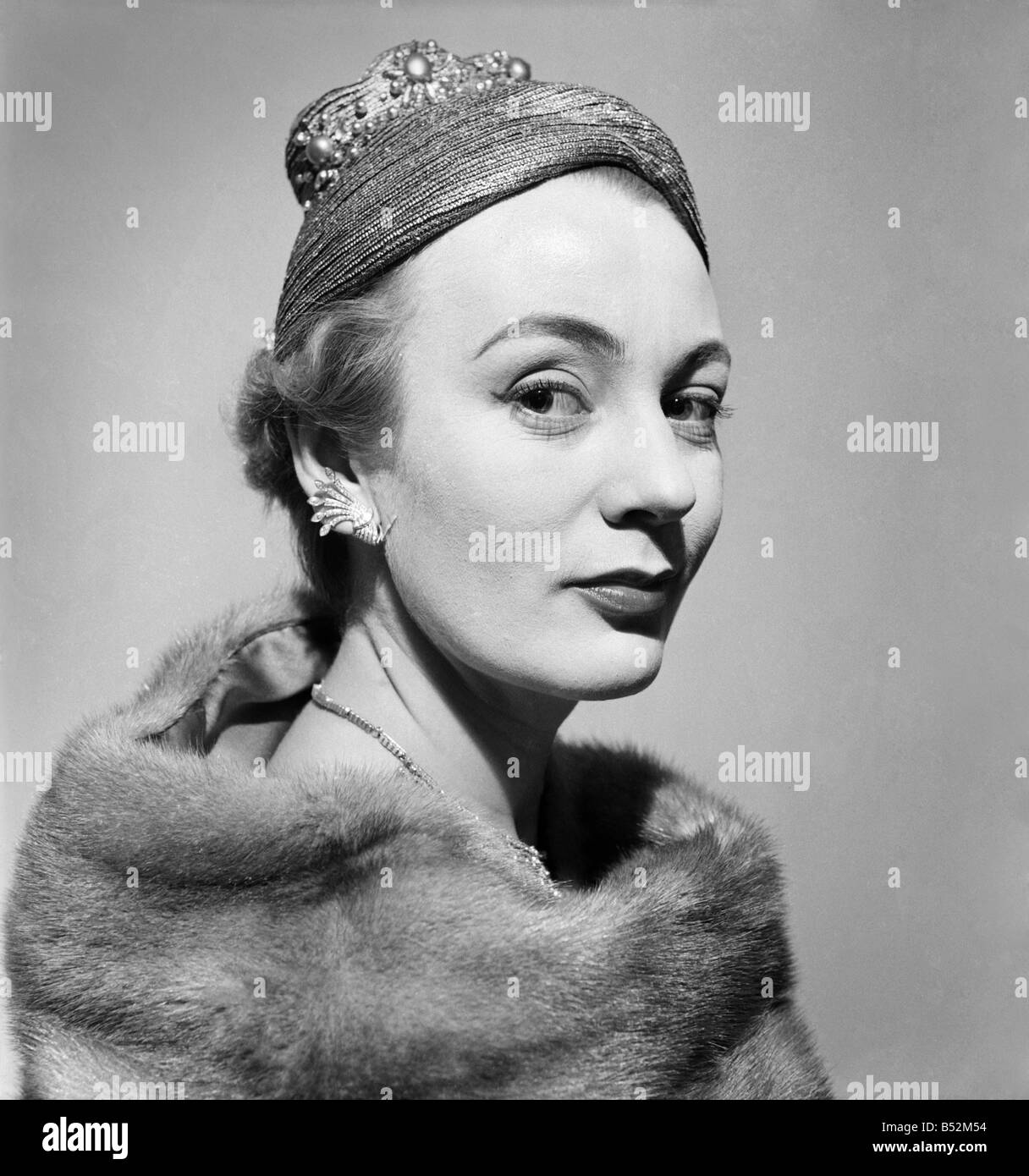 Clothing Fashions 1952. Coronation Year Hats by Otto Lucas. November ...