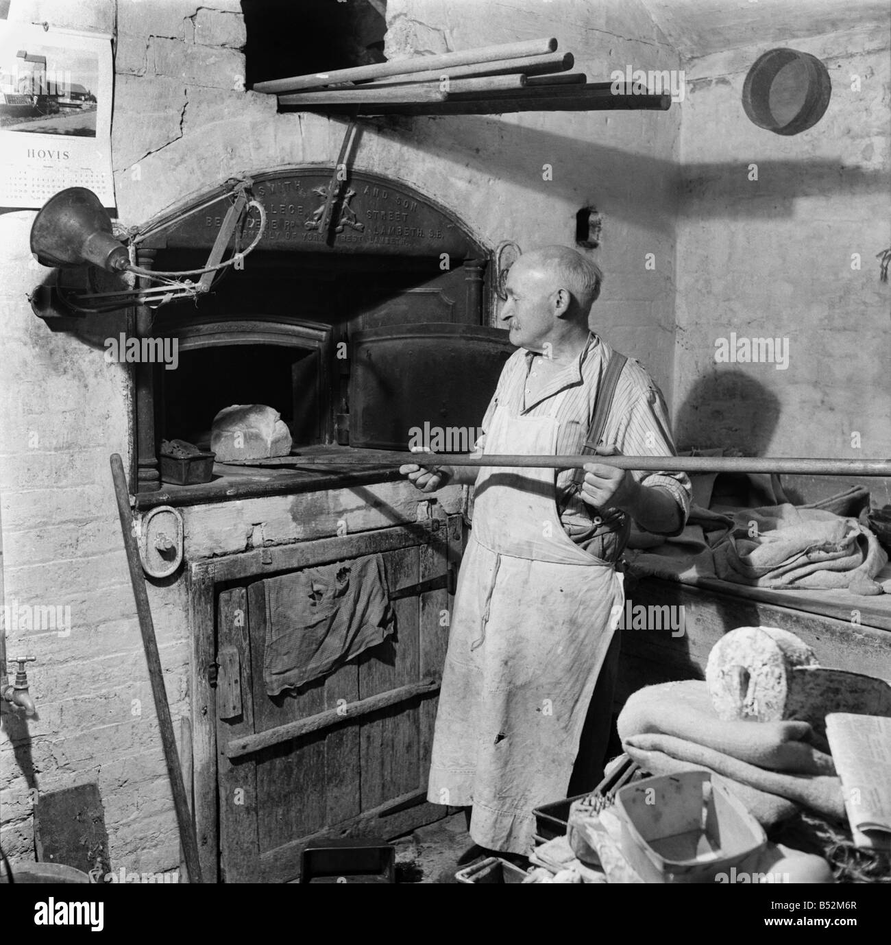 Village Baker. D5982 Stock Photo - Alamy
