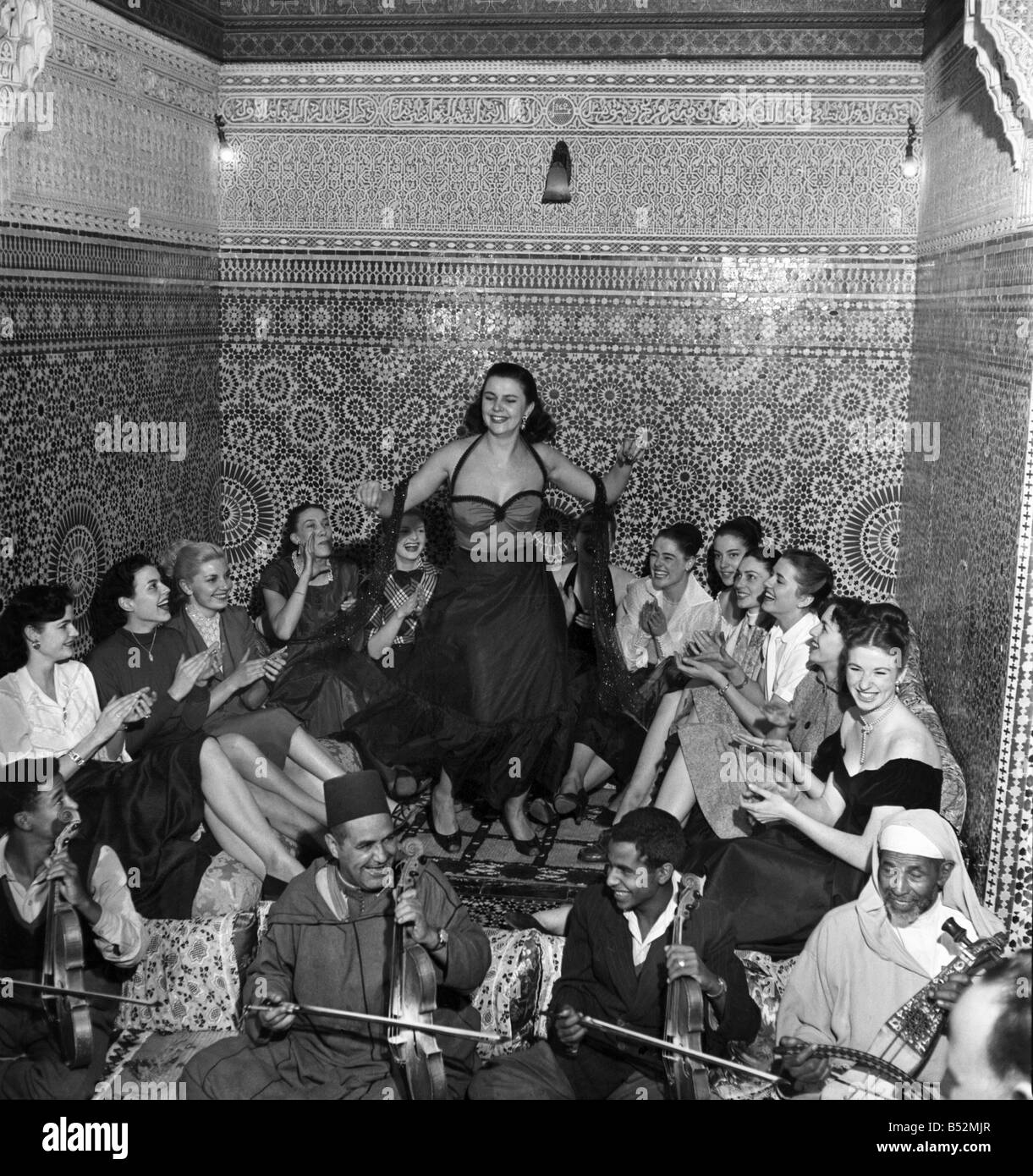 Belly dancing morocco Black and White Stock Photos & Images - Alamy