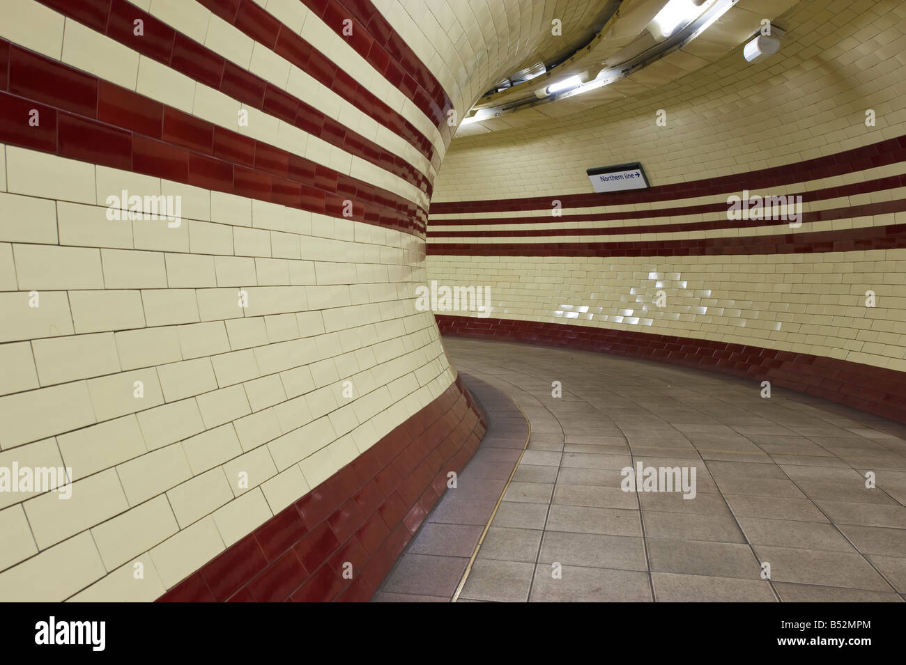Interior of Hampstead Underground Station London United Kingdom Stock ...