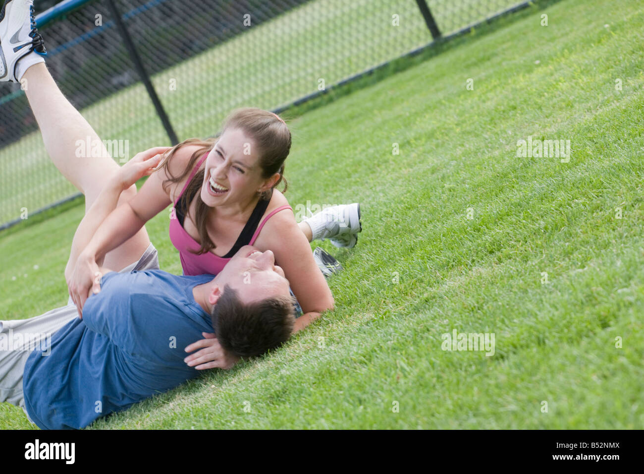 Rolling around on the ground hi-res stock photography and images - Alamy