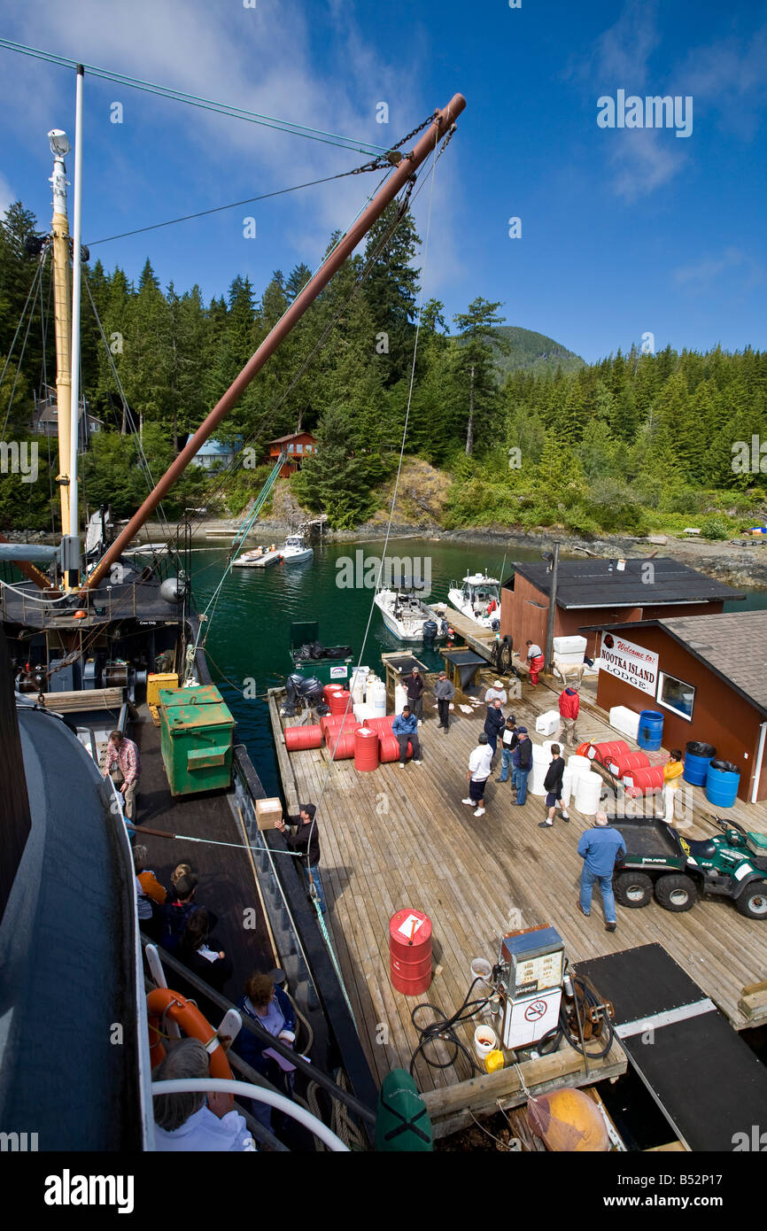 Uchuck cruise Nootka Vancouver Island British Columbia Canada Stock ...