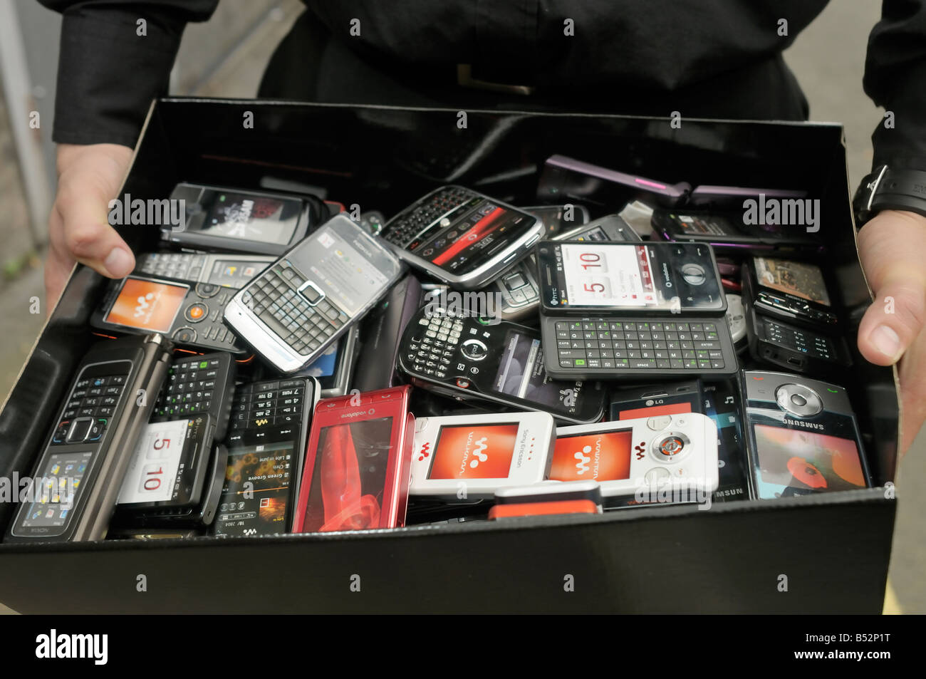 Mobile box hi-res stock photography and images - Alamy