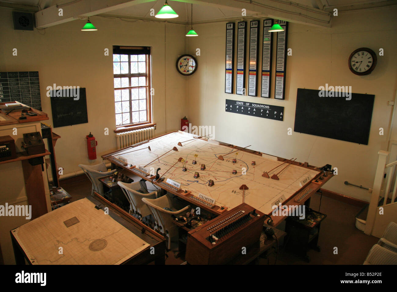 Operations room battle of britain hi-res stock photography and images ...