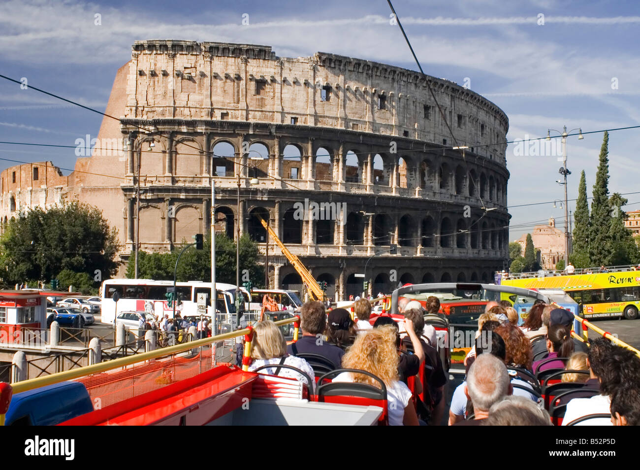Italy Older amphitheater Coliseum in Rome Stock Photo - Alamy