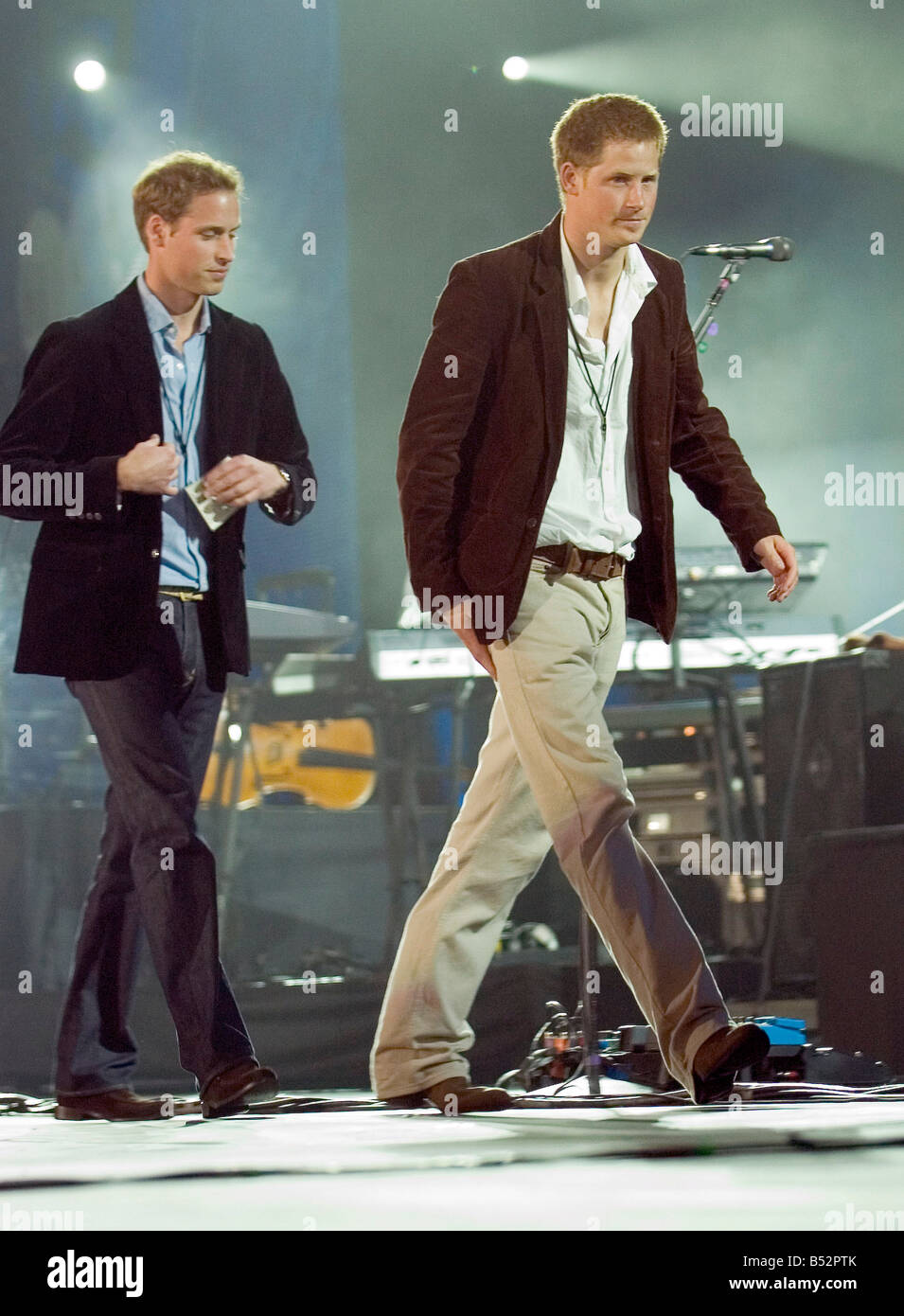 The Princess Diana Memorial concert at wembley stadium today.;The ...