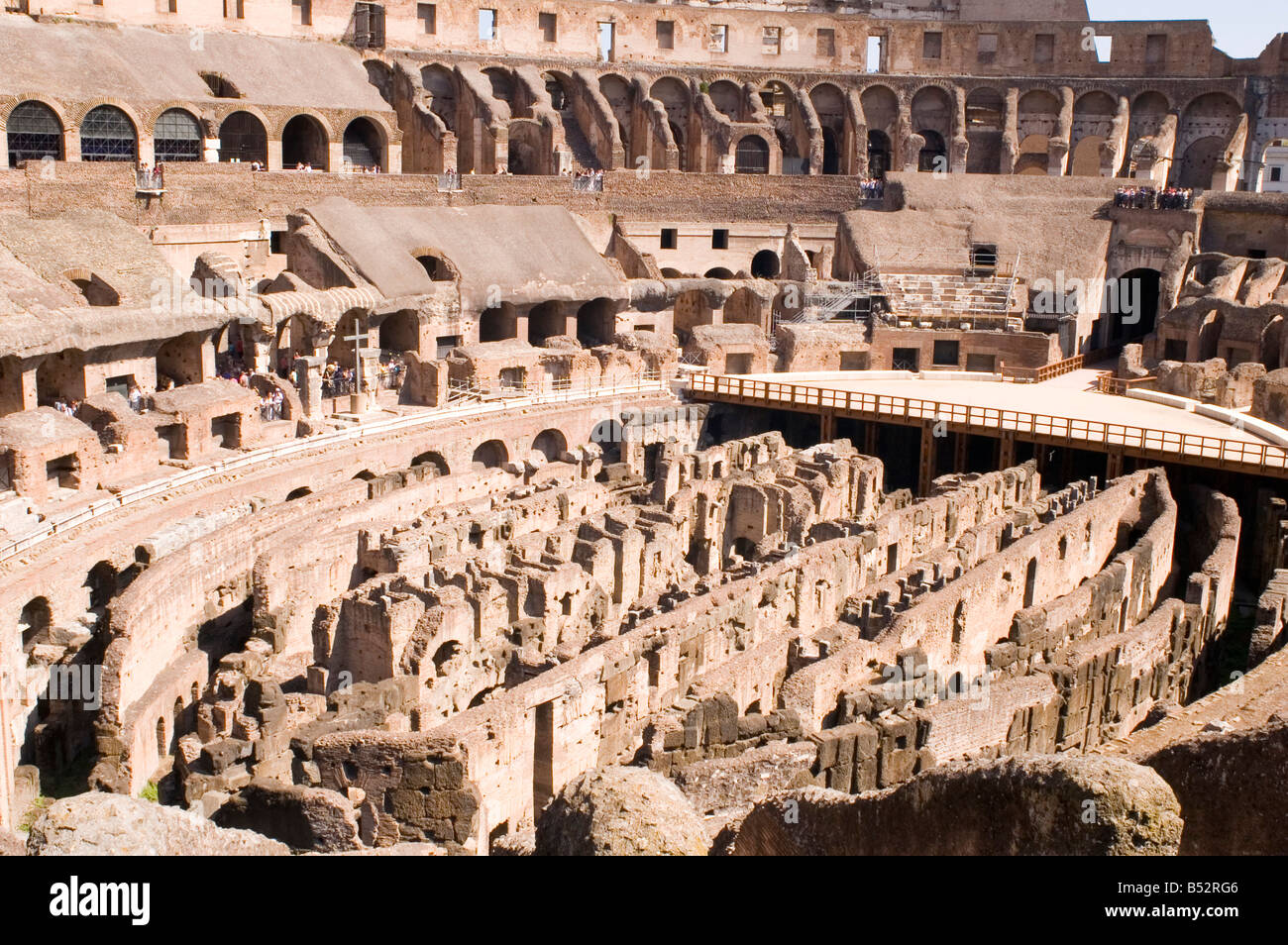 Italy Older amphitheater Coliseum in Rome Stock Photo - Alamy