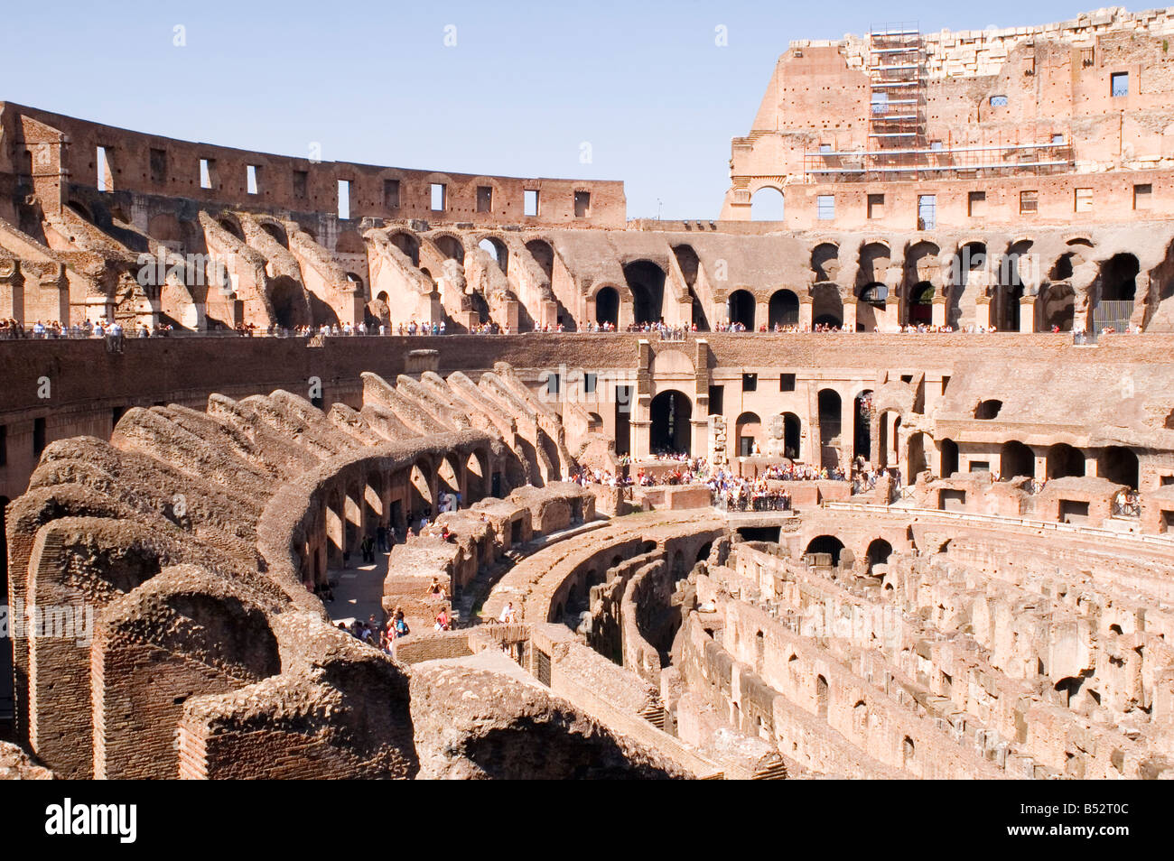 Italy Older amphitheater Coliseum in Rome Stock Photo - Alamy