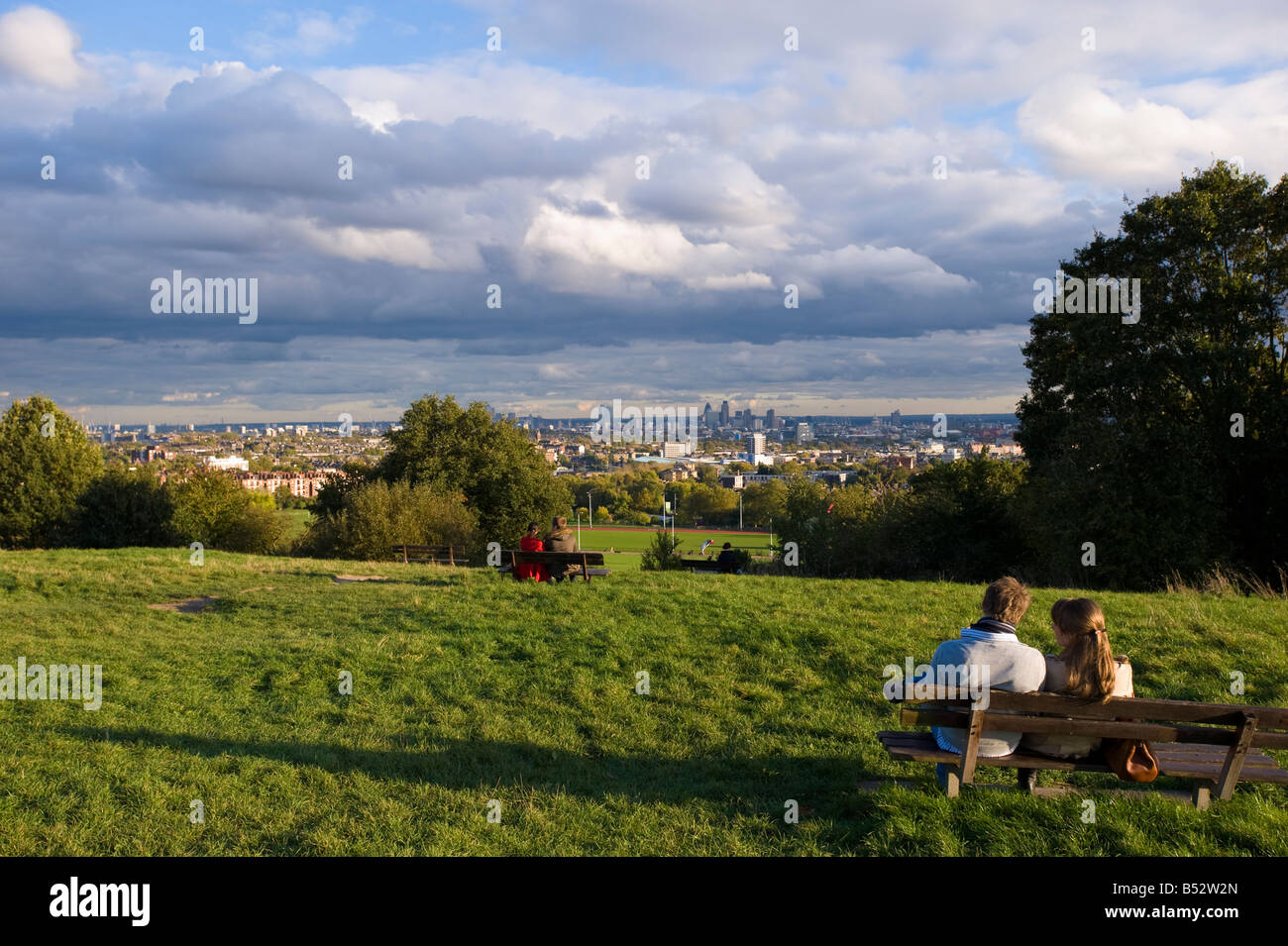 View of london from parliament hill hi-res stock photography and images ...