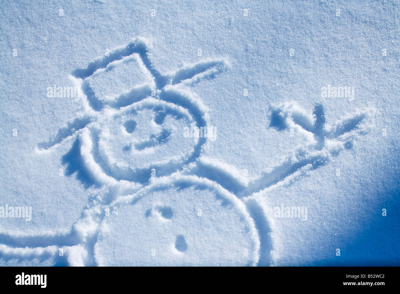 Snow drawing hi-res stock photography and images - Alamy