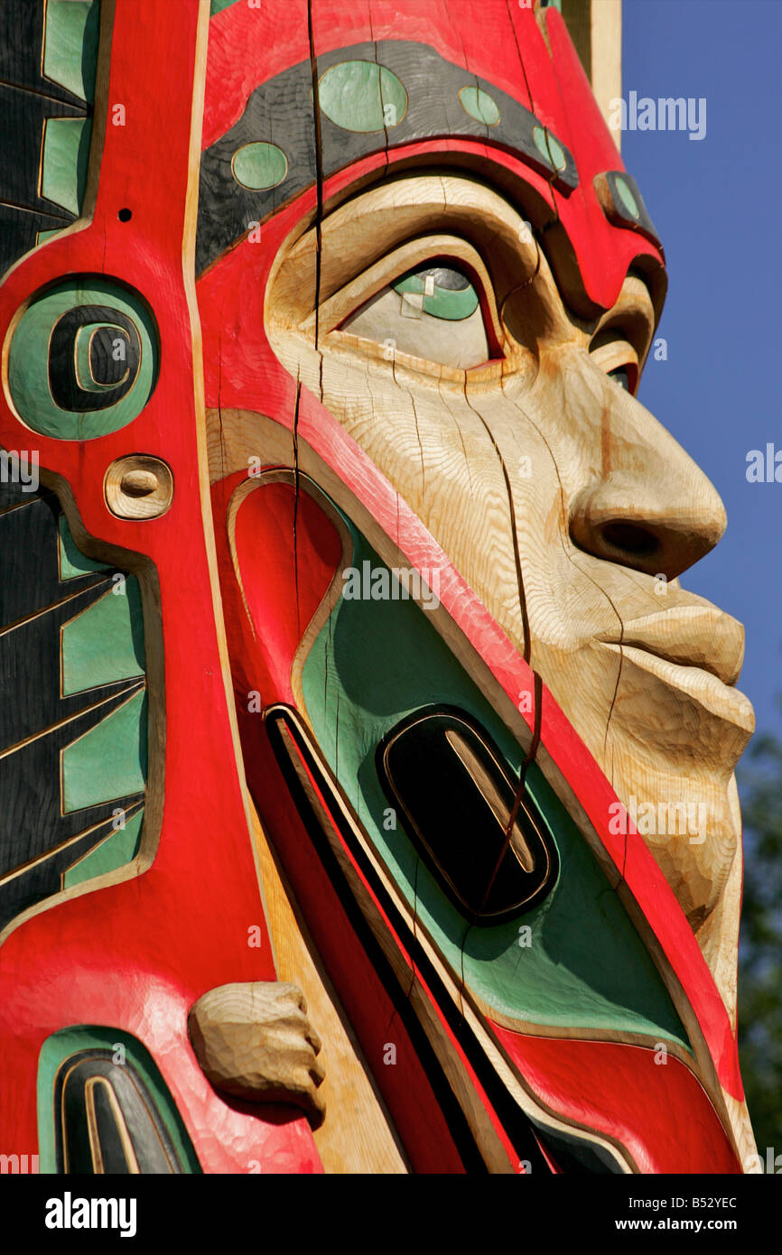 A Haida Totem High Resolution Stock Photography and Images - Alamy