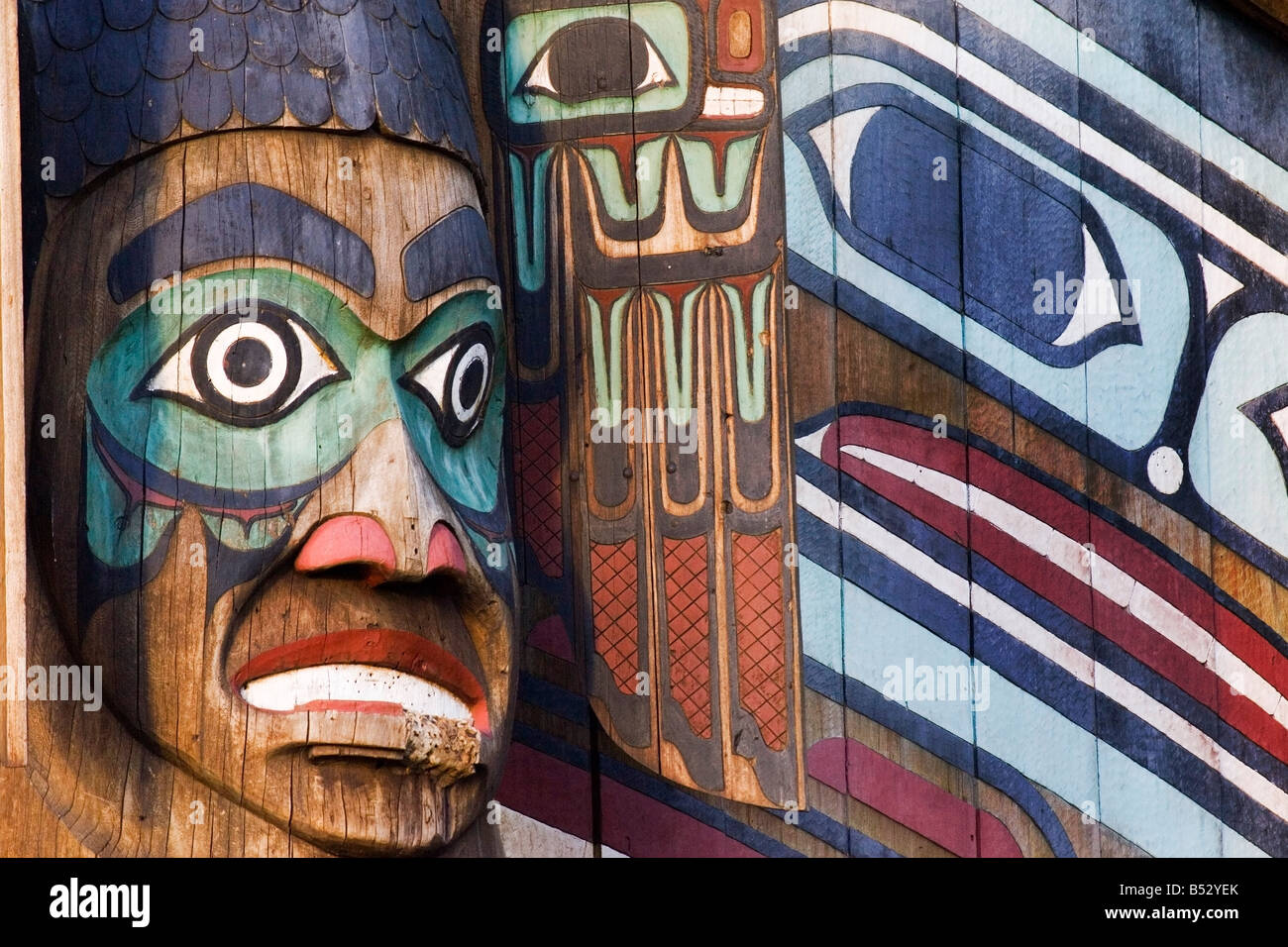 Clan house ketchikan alaska hi-res stock photography and images - Alamy