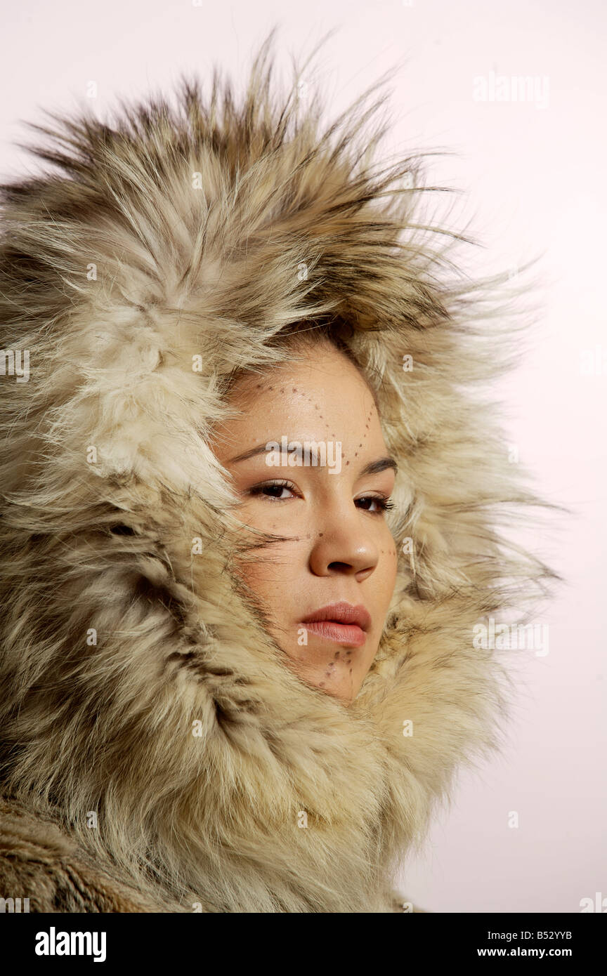 Portrait native alaskan inupiat woman hi-res stock photography and ...