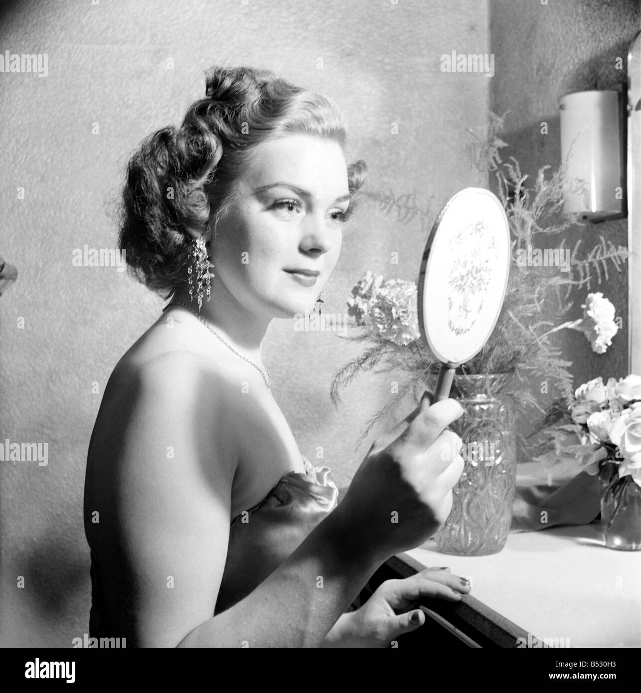 Moon woman Black and White Stock Photos & Images - Alamy