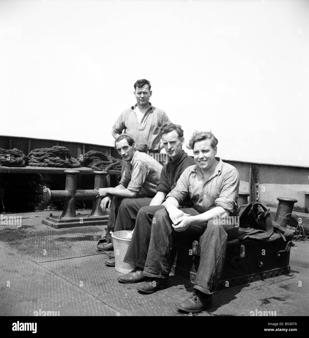 Tug boat crew hi-res stock photography and images - Alamy