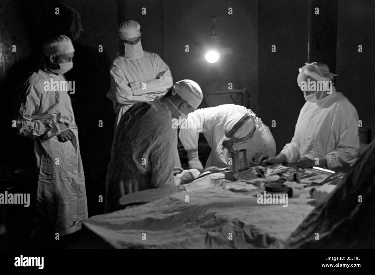 1947 surgery hi-res stock photography and images - Alamy