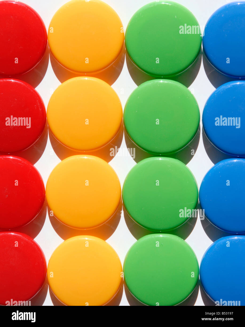 Pattern of colored circles Stock Photo - Alamy