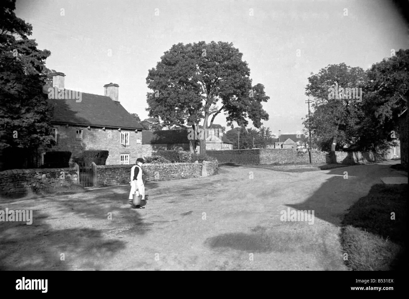 Scenes around a Kent village. August 1936 OL302B Stock Photo - Alamy