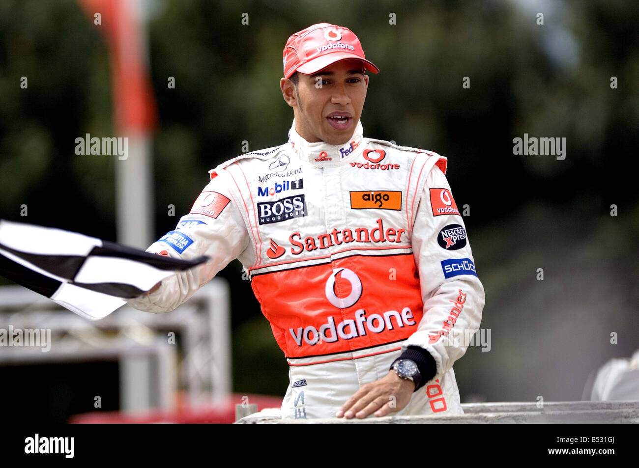 A young lewis hamilton hi-res stock photography and images - Alamy