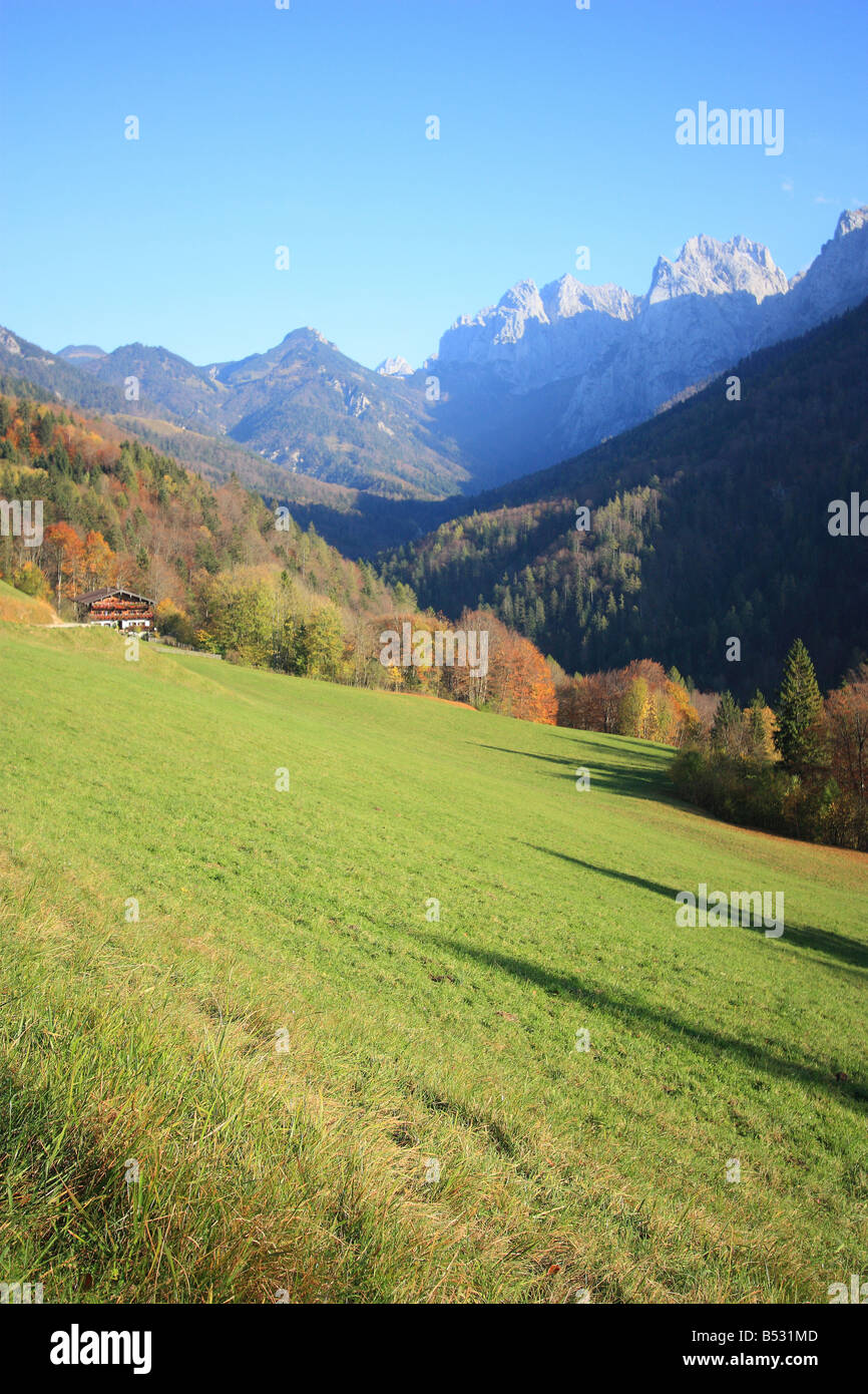 a beautiful day in the tyrolean alps Stock Photo - Alamy