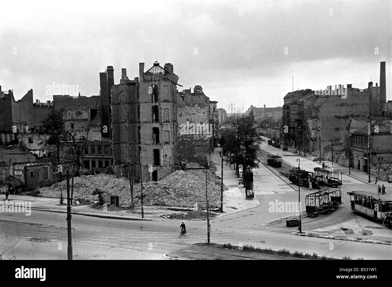 British sector berlin Black and White Stock Photos & Images - Alamy