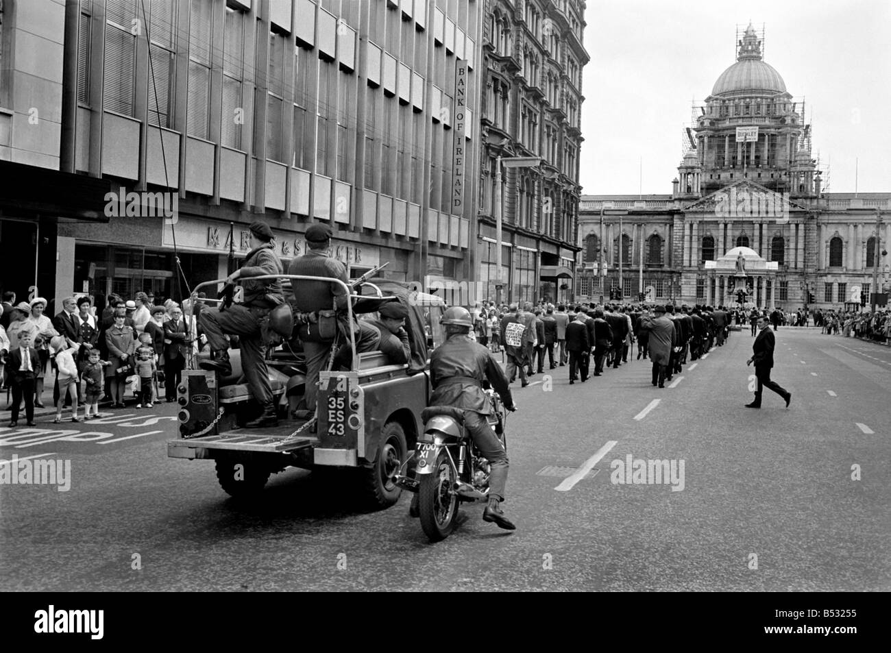 Orange Day Parade in Pomeroy Co. Tyrone. Northern Ireland. July 1970 70 ...