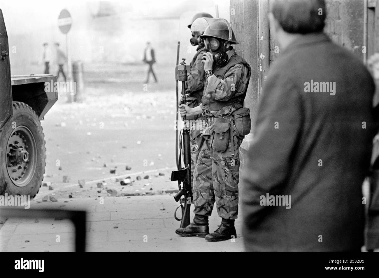 Bogside riot Black and White Stock Photos & Images - Alamy