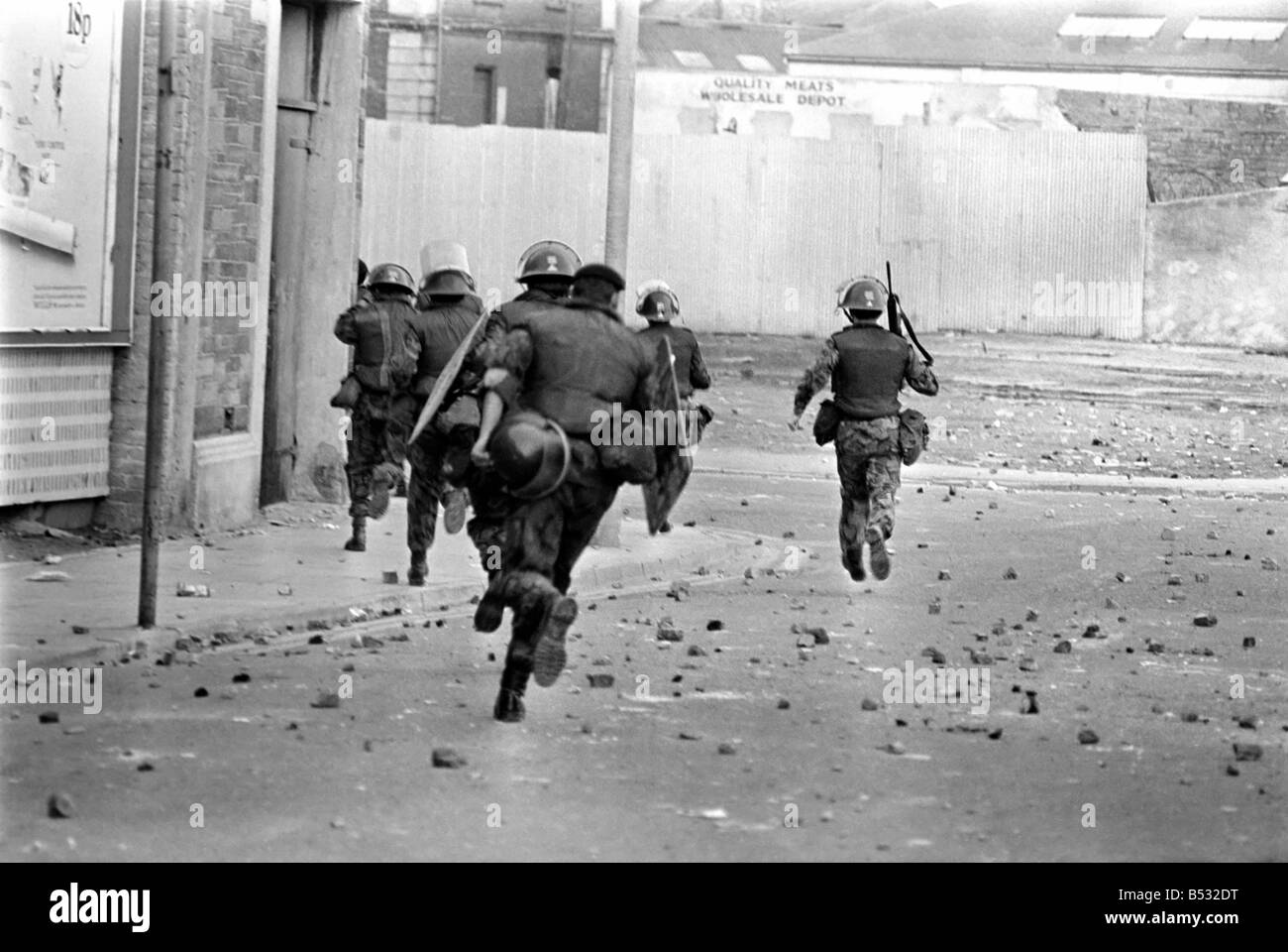 Bogside riot Black and White Stock Photos & Images - Alamy