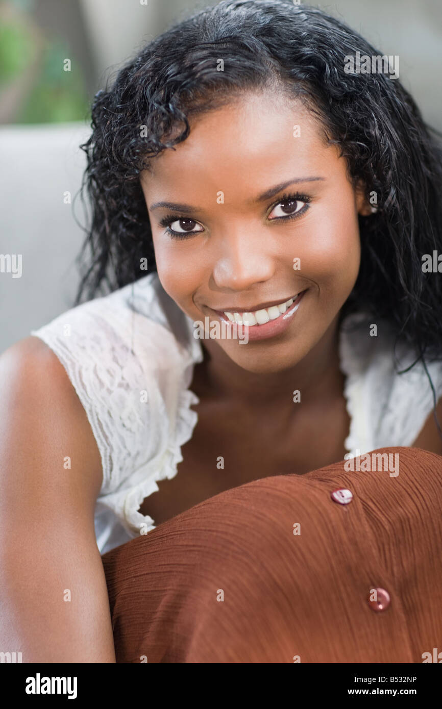 Close up of Panamanian woman Stock Photo - Alamy